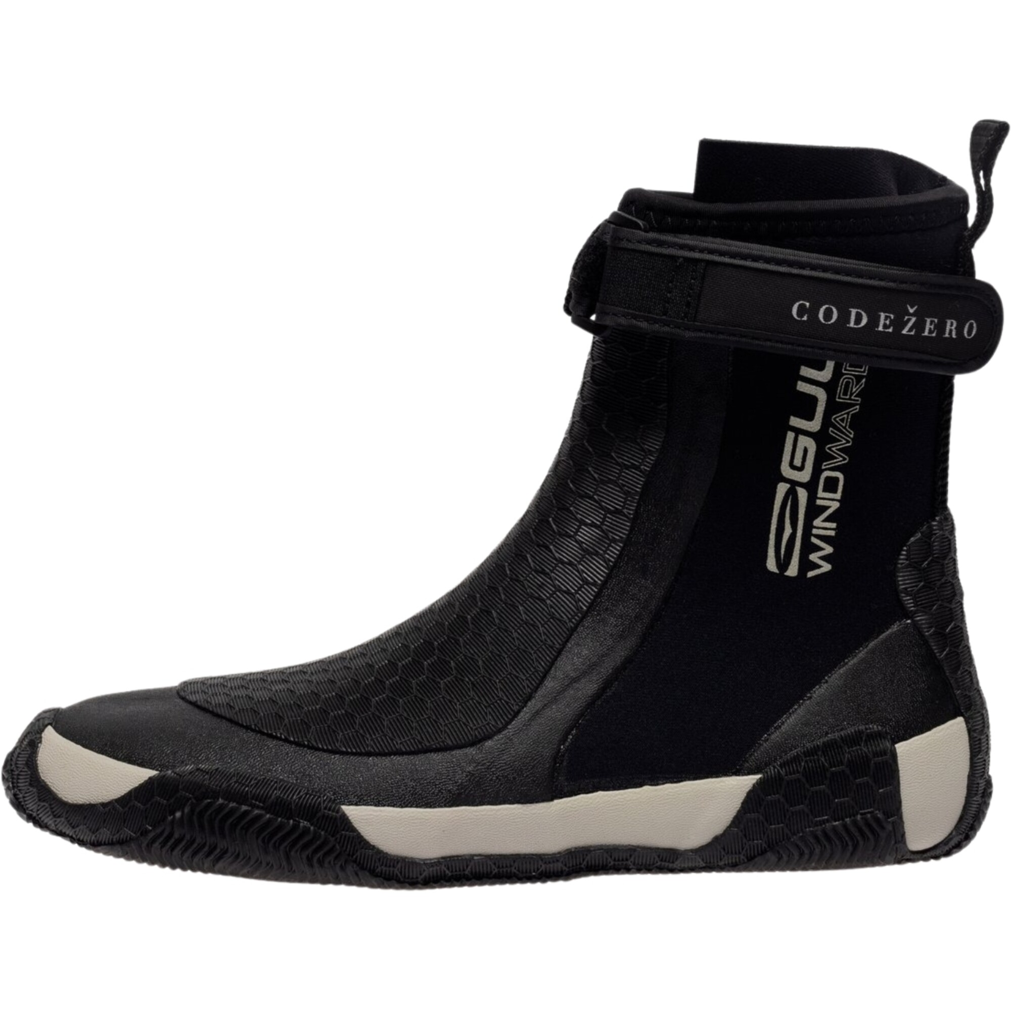 2025 Gul Code Zero Windward 5mm Round Toe Boots BO1313-BKBK - Black - Accessories | Wetsuit Outlet